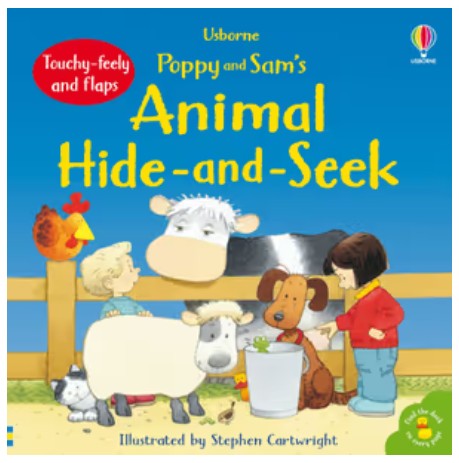 Poppy & Sam's Animal Hide and Seek Board Book – Little Farmers Store