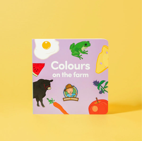 George the Farmer Colours on the Farm board book – Little Farmers Store