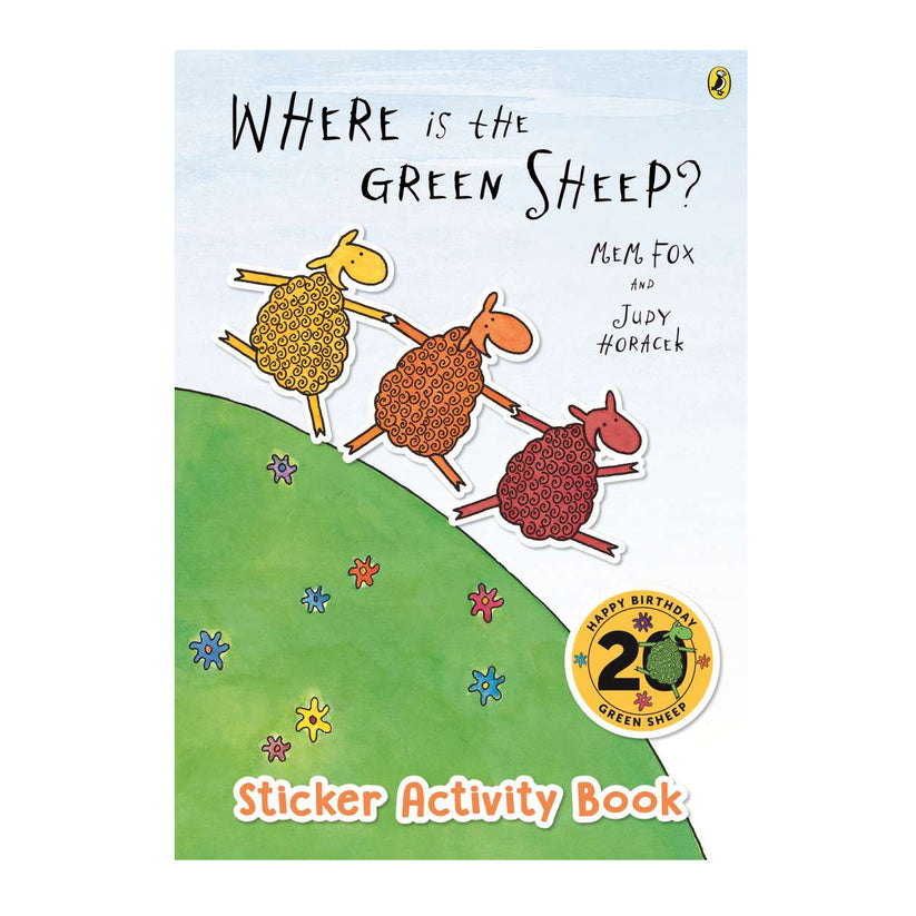 Where Is The Green Sheep? Sticker Activity Book – Little Farmers Store